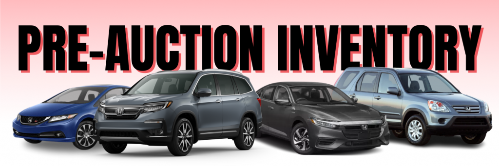Pre-Auction Vehicles Near Canmore, AB | New Honda Deals